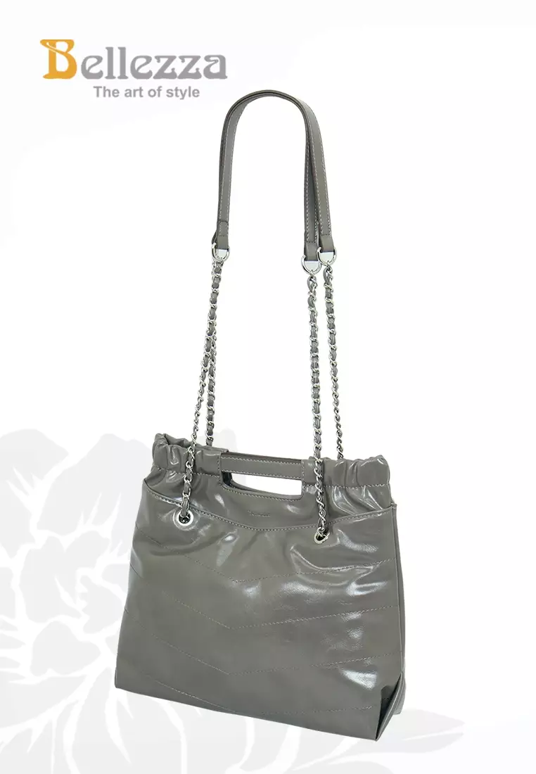 Jual Bellezza Bellezza Shoulder Bag 6090-01 Grey Original 2026 | ZALORA ...