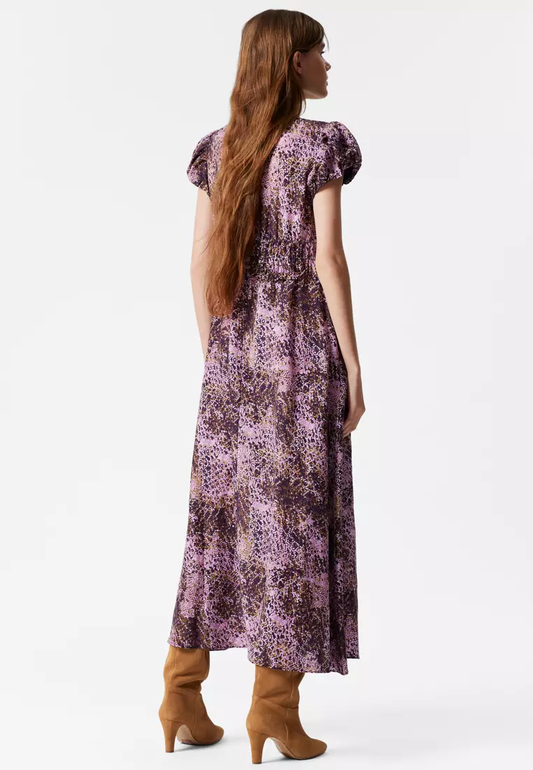 Buy & Other Stories Puff-Sleeves Midi Dress 2025 Online | ZALORA