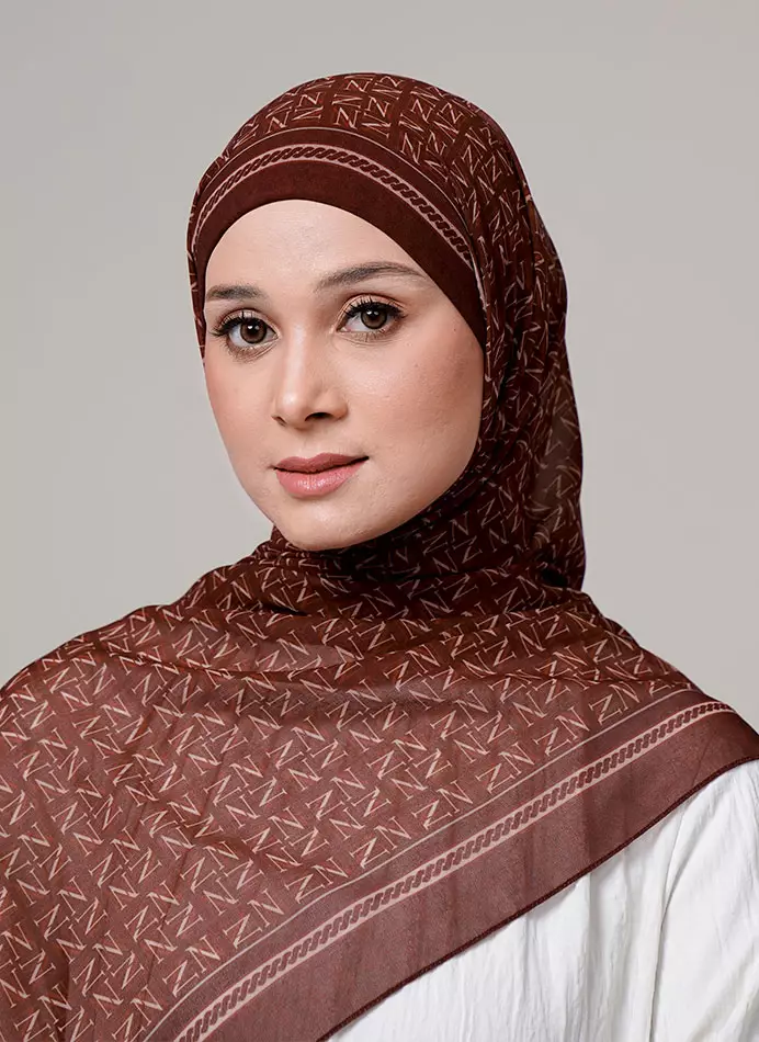 Jual NAWASANA Nawa Pashmina in Maroon Original 2024 | ZALORA Indonesia
