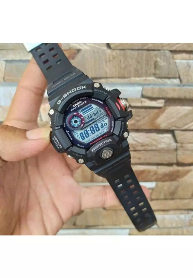 Casio Casio G-Shock Digital Black Resin Men Watch GW-9400-1DR 2025 ...