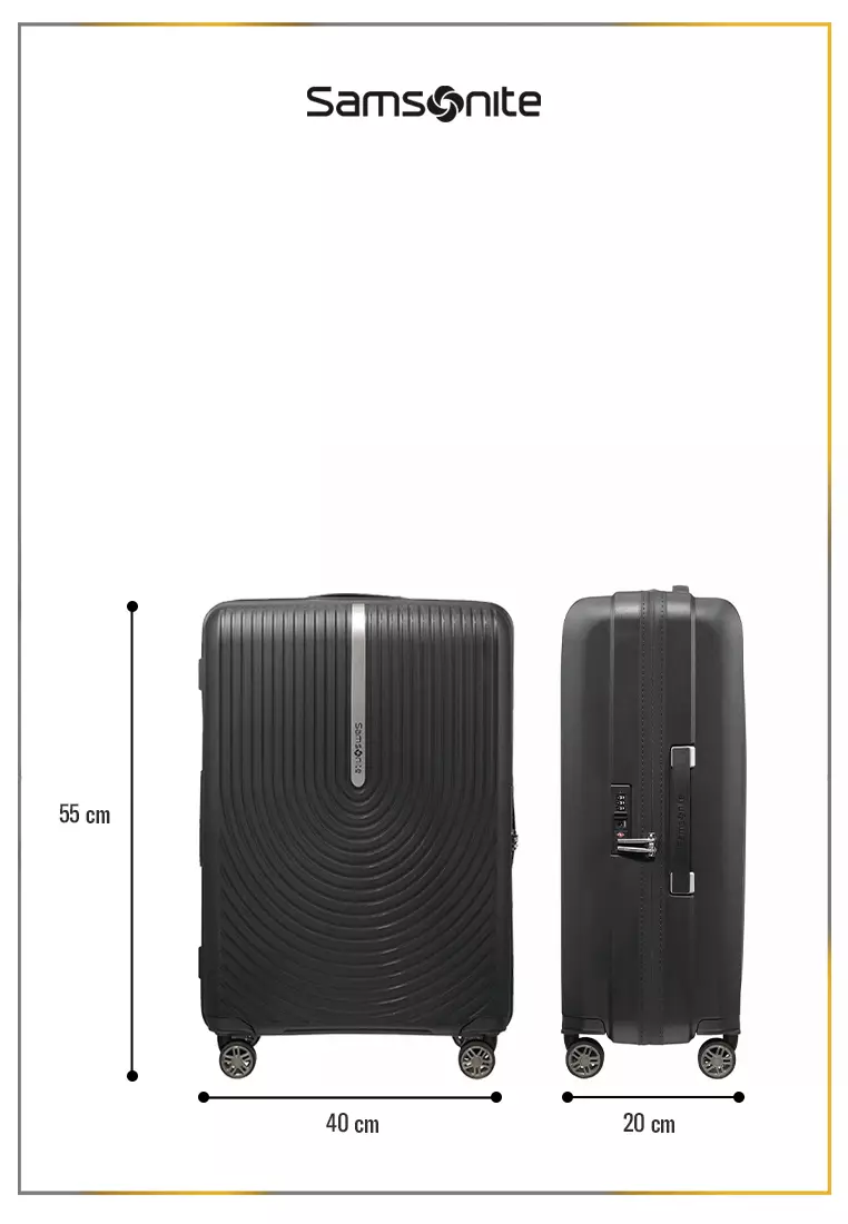 Jual Samsonite Samsonite Koper Hardcase Hi-Fi Cabin 20 inch - Black ...