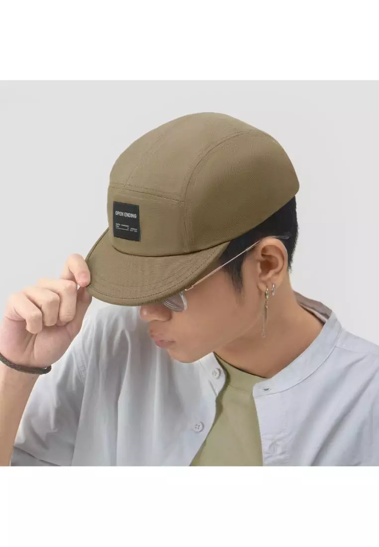 Jual Open Ending Open Ending Topi 5 Panel Canvas Hat - Black Original ...