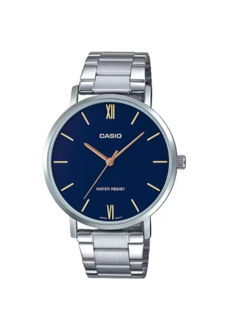 線上選購 Casio Watches Women's Analog LTP-VT01D-2B Stainless Steel Band ...