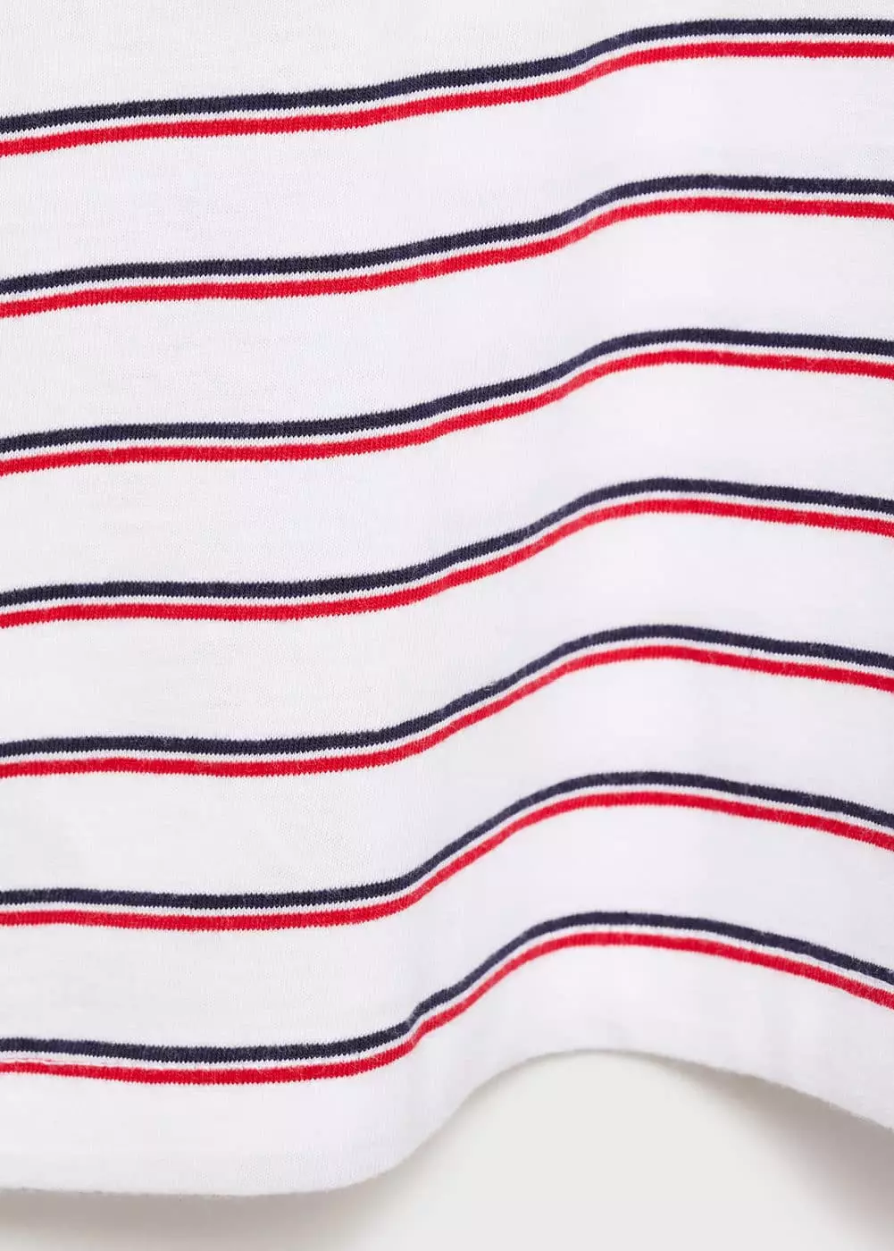 Jual Mango T-shirt katun garis-garis Original 2025 | ZALORA Indonesia