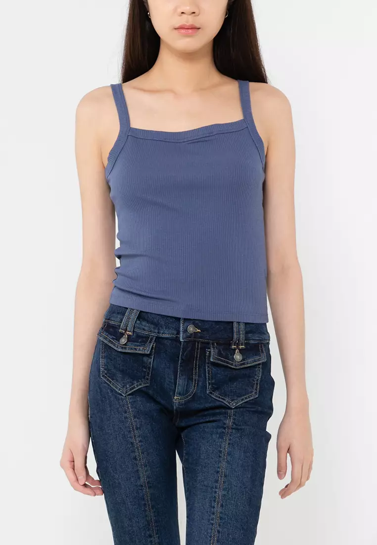 Buy Cotton On Margot Straight Neck Cami 2025 Online | ZALORA Philippines