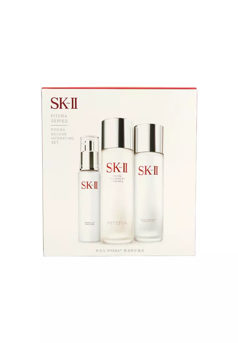 Buy SK-II SK-II Pitera™ Deluxe Hydrating 3pcs Set 2025 Online | ZALORA