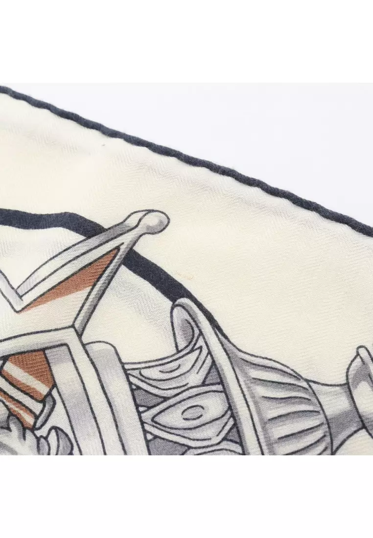 Buy HERMES Pre-Loved Hermès Carréjean carres 140 CHORUS STELLARUM scarf ...
