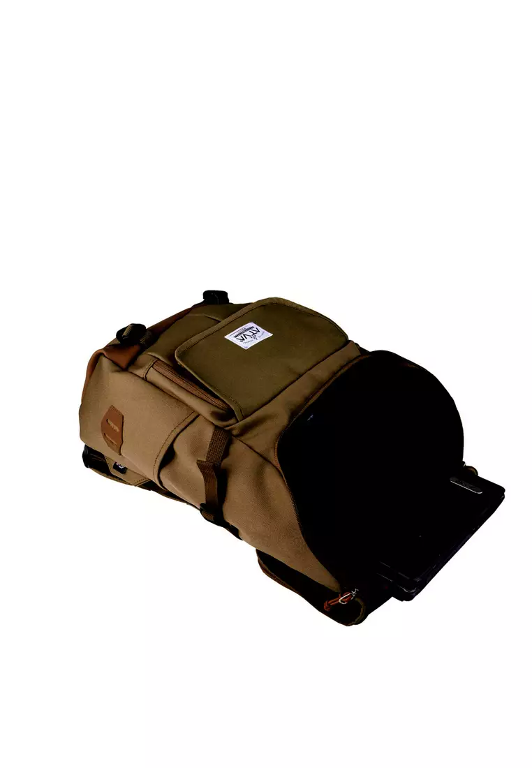 Jual ATVA Daily Backpack Atva New Galardo Series Brown Original 2025 ...