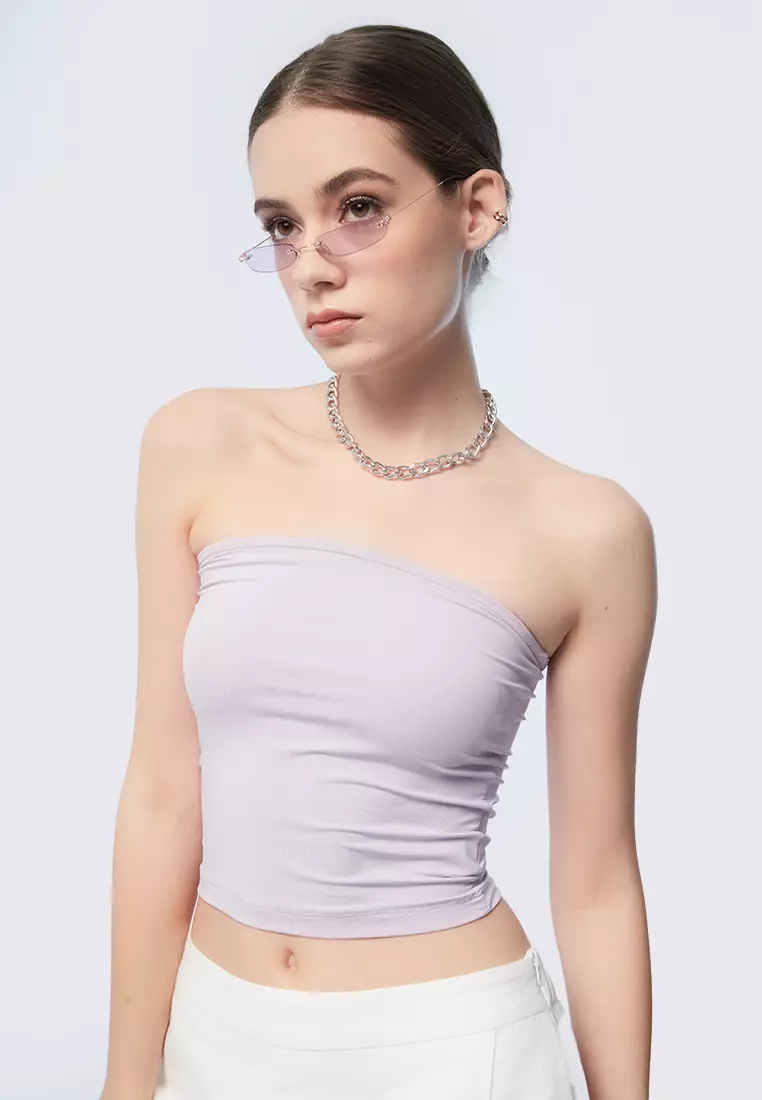 Jual COLORBOX Fitted Tube Top Original 2025 | ZALORA Indonesia