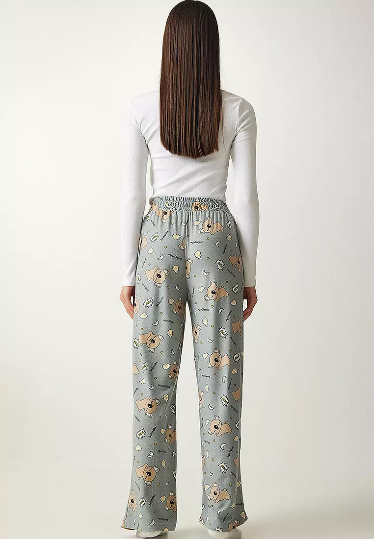 Buy Happiness Istanbul Gray Pajama Bottoms 2026 Online | ZALORA