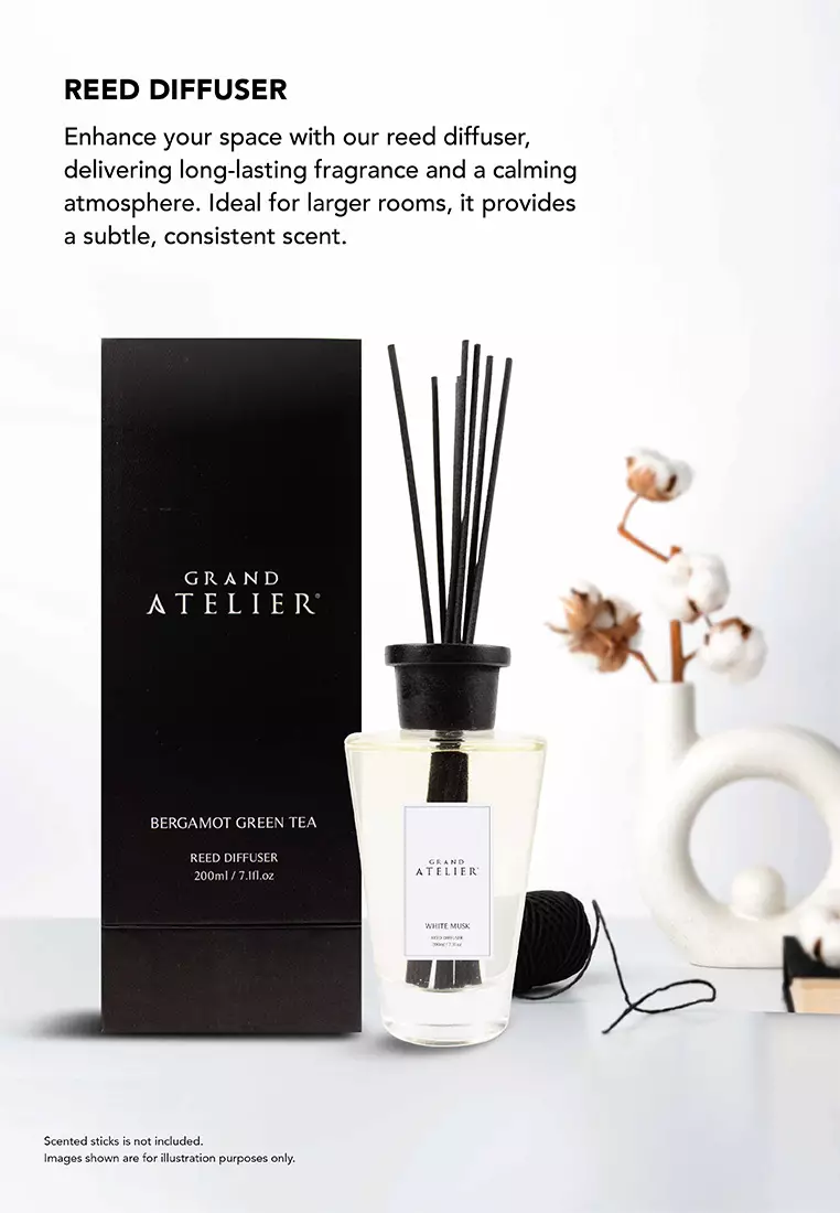 Buy Grand Atelier Oriental Rose 200ml Reed Diffuser (Black Collection ...