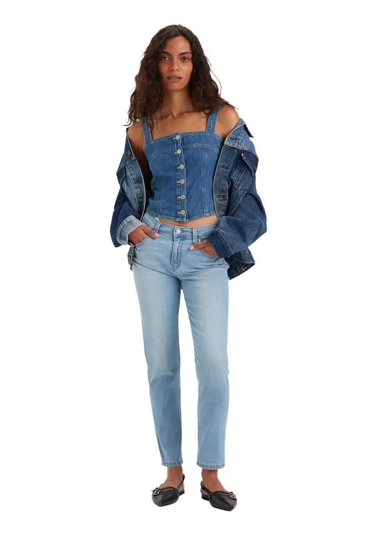 Jual Levi's Levi's® Women's Mid-Rise Boyfriend Jeans (19887-0319 ...