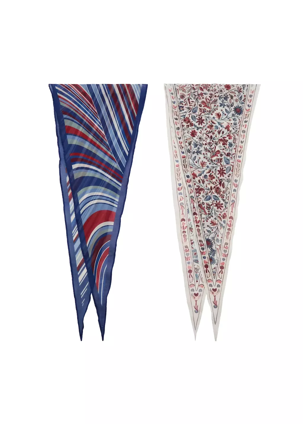 Jual Mango Set 2 scarf bermotif Original 2026 | ZALORA Indonesia