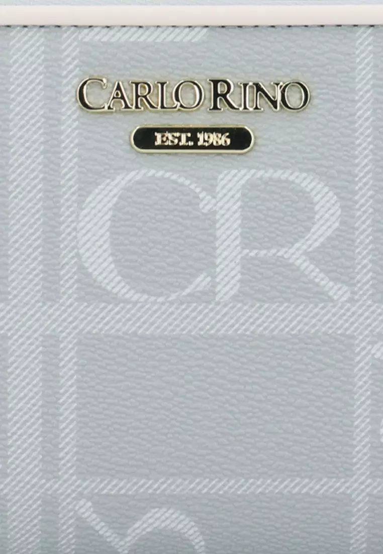 Buy Carlo Rino CR Poppy Zip-Around Wallet M - Green 2026 Online | ZALORA