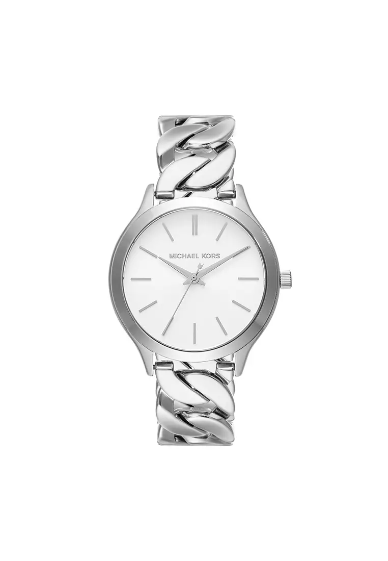 Buy MICHAEL KORS Runway Silver Stainless Steel Watch MK7474 2025 Online ...