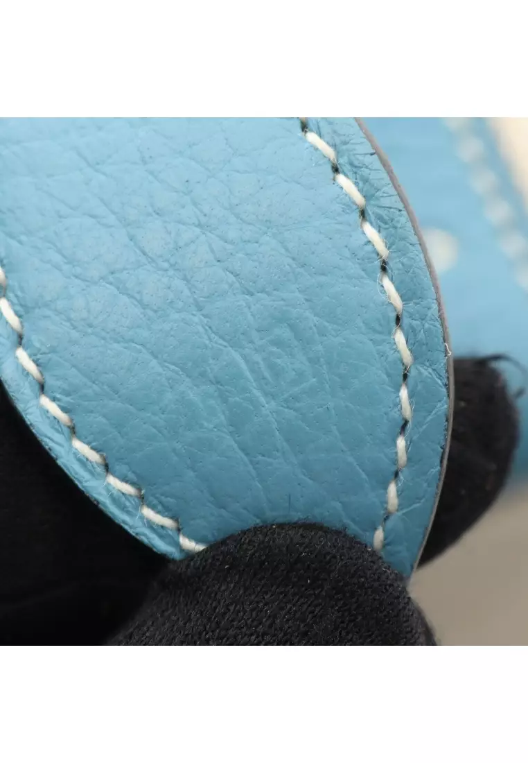 Buy Hermès Pre-Loved Hermès Intercity ecru blue jean Handbag vanity bag ...