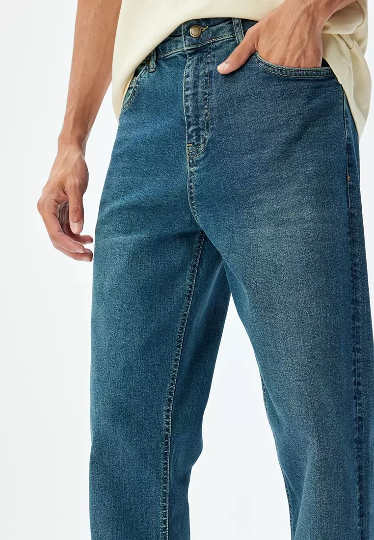 Buy KOTON Dark Indigo Jeans 2025 Online | ZALORA