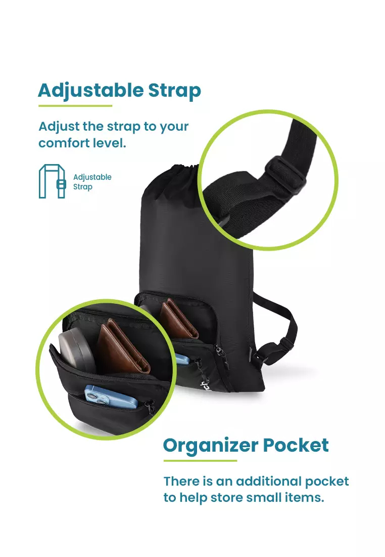 Jual TORCH.ID Torch Vikasa Black 2 in 1 Foldable Bag Original 2025 ...