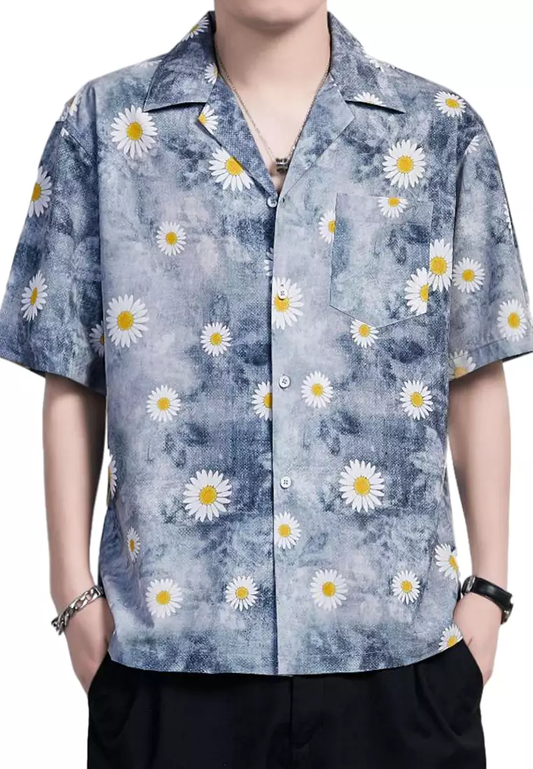 Twenty Eight Shoes Daisy Printed Aloha Shirt C-D2101 2025 | Buy Twenty ...