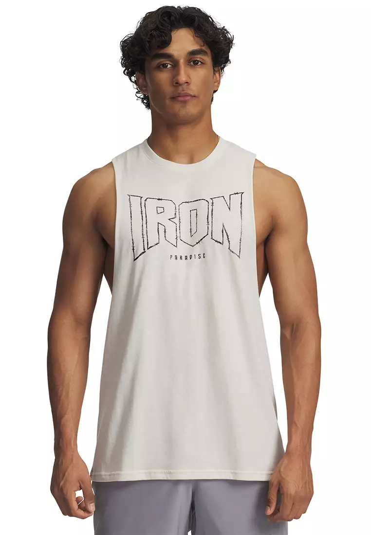 Buy Under Armour Project Rock Tank Top 2025 Online | ZALORA