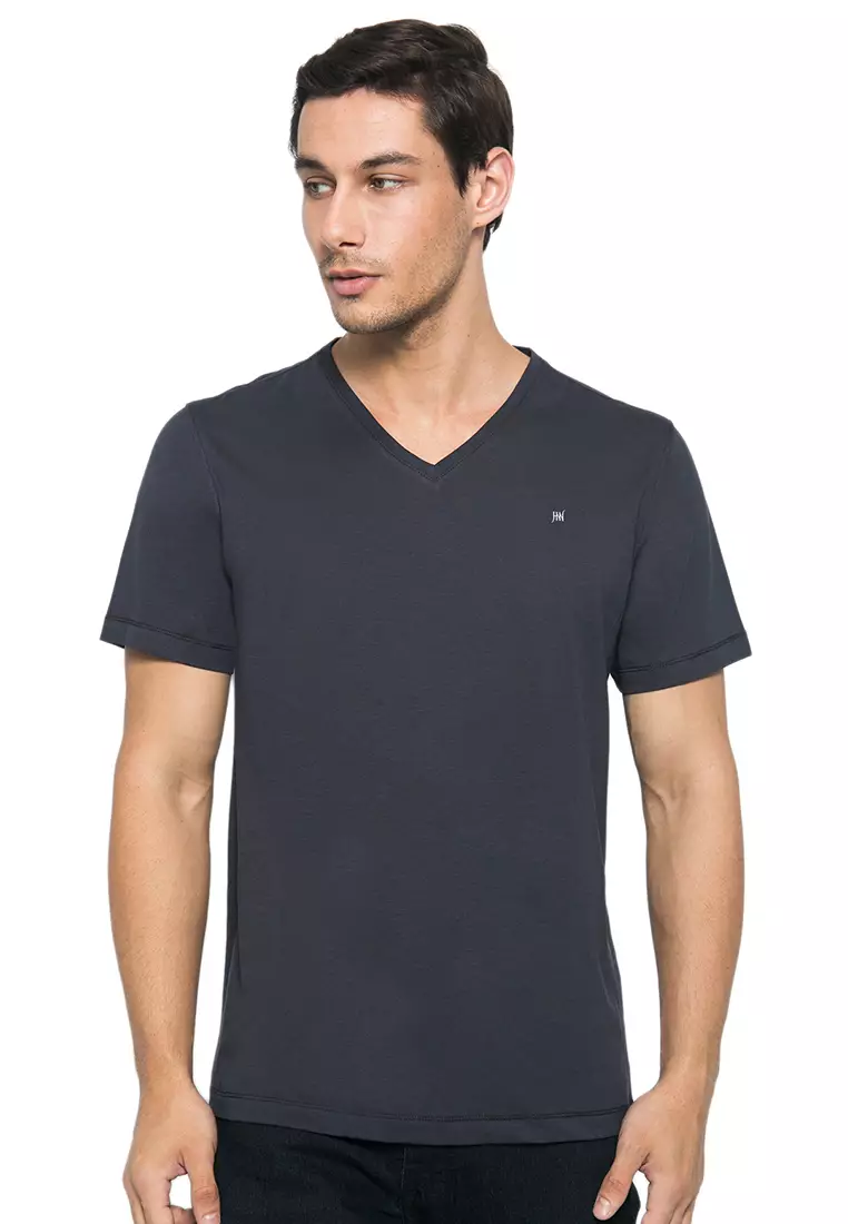 Jual Johnwin Johnwin - Kaos Pria - Kaos Polos Warna - Kaos Supima 40's ...