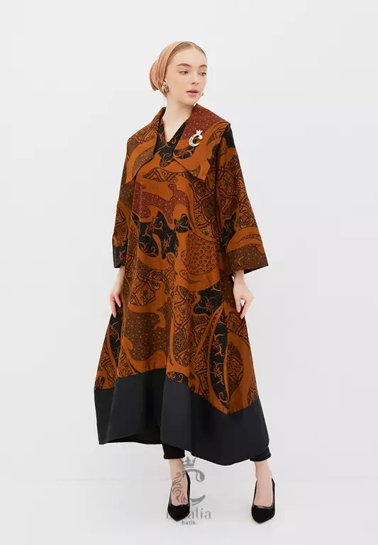 Jual Catalia Batik Tunik Batik Areum Series - Sogan Original 2024 ...