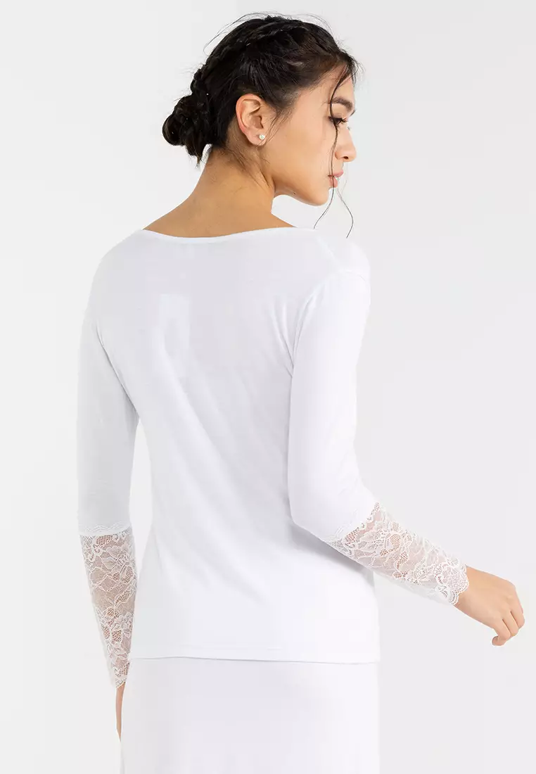 Buy ZALIA BASICS Lace Inner Top Pack of 2 Online | ZALORA Malaysia