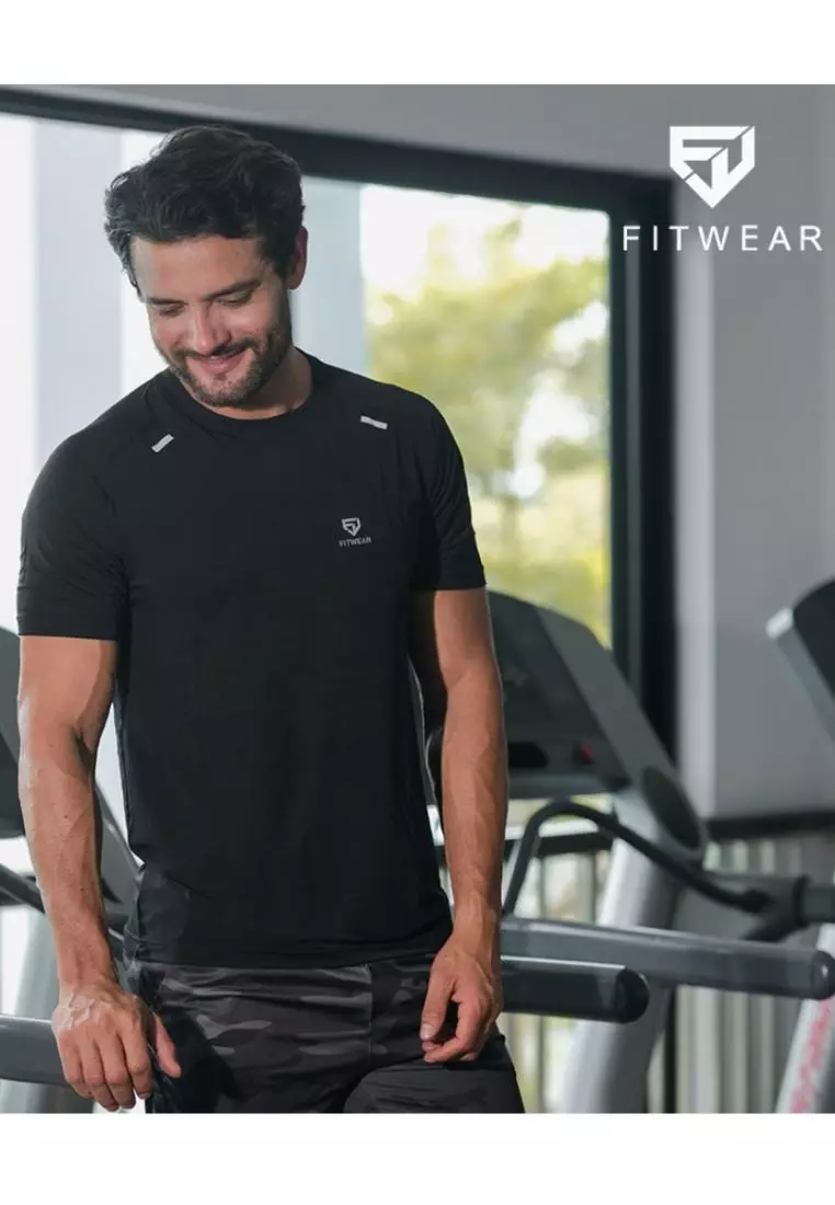 Jual FITWEAR Fitwear - Kaos Olahraga Running Pria JOSEPH REFLECTIVE ...