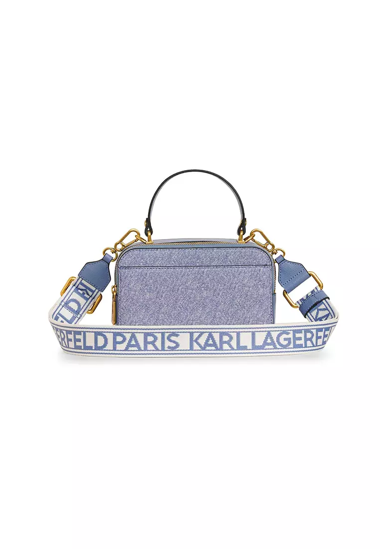 Jual KARL LAGERFELD Karl Lagerfeld Simone Multi Rivet Camera Bag ...