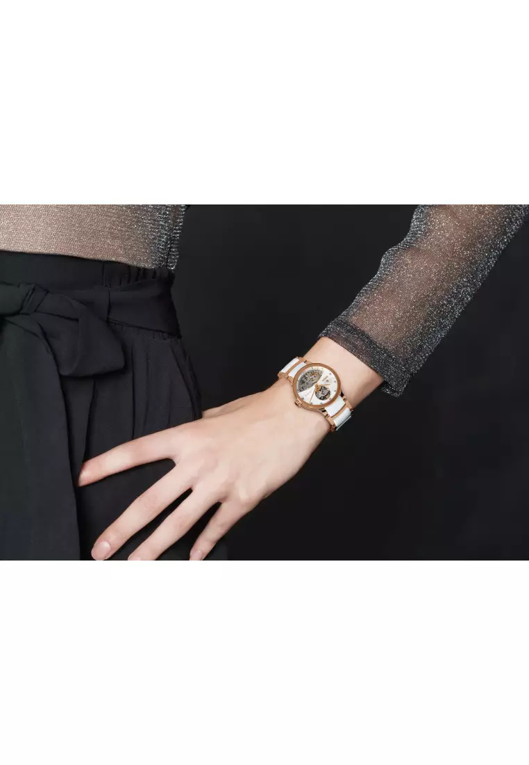Buy Rado Rado Centrix Automatic Diamonds Open Heart Stainless Steel ...