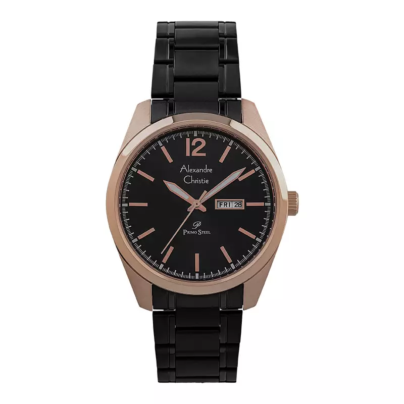 Jual Alexandre Christie Jam Tangan Pria Alexandre Christie Primo Steel Ac 1012 Me Bbrba Men