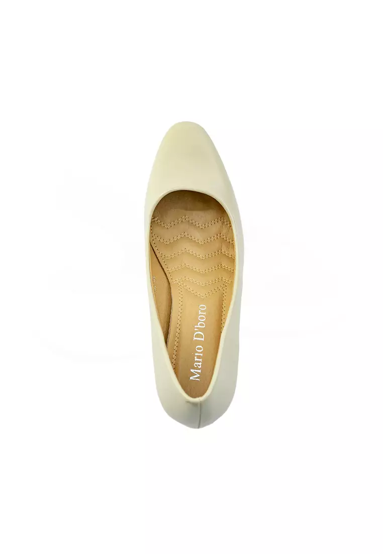 Buy Mario D' boro Runway Women's College Pumps Shoes LY 27521 - Taupe ...