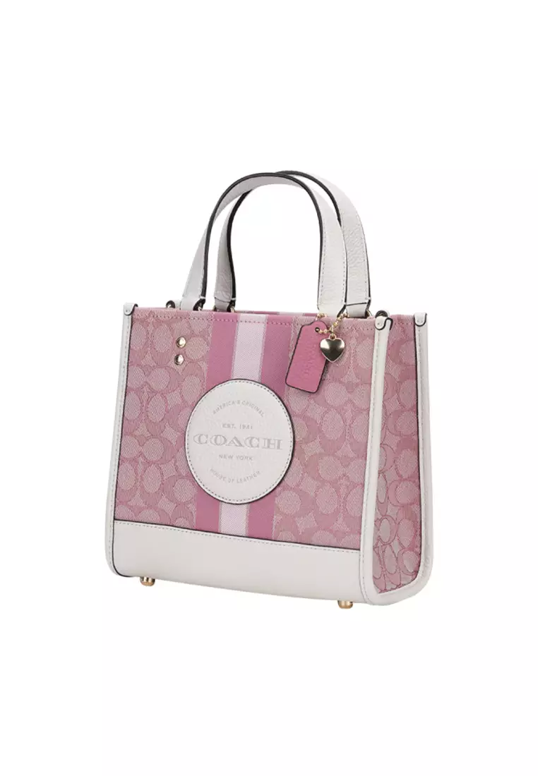 Buy Coach Dempsey Tote Bag 22 In Signature Jacquard With Coach Patch ...
