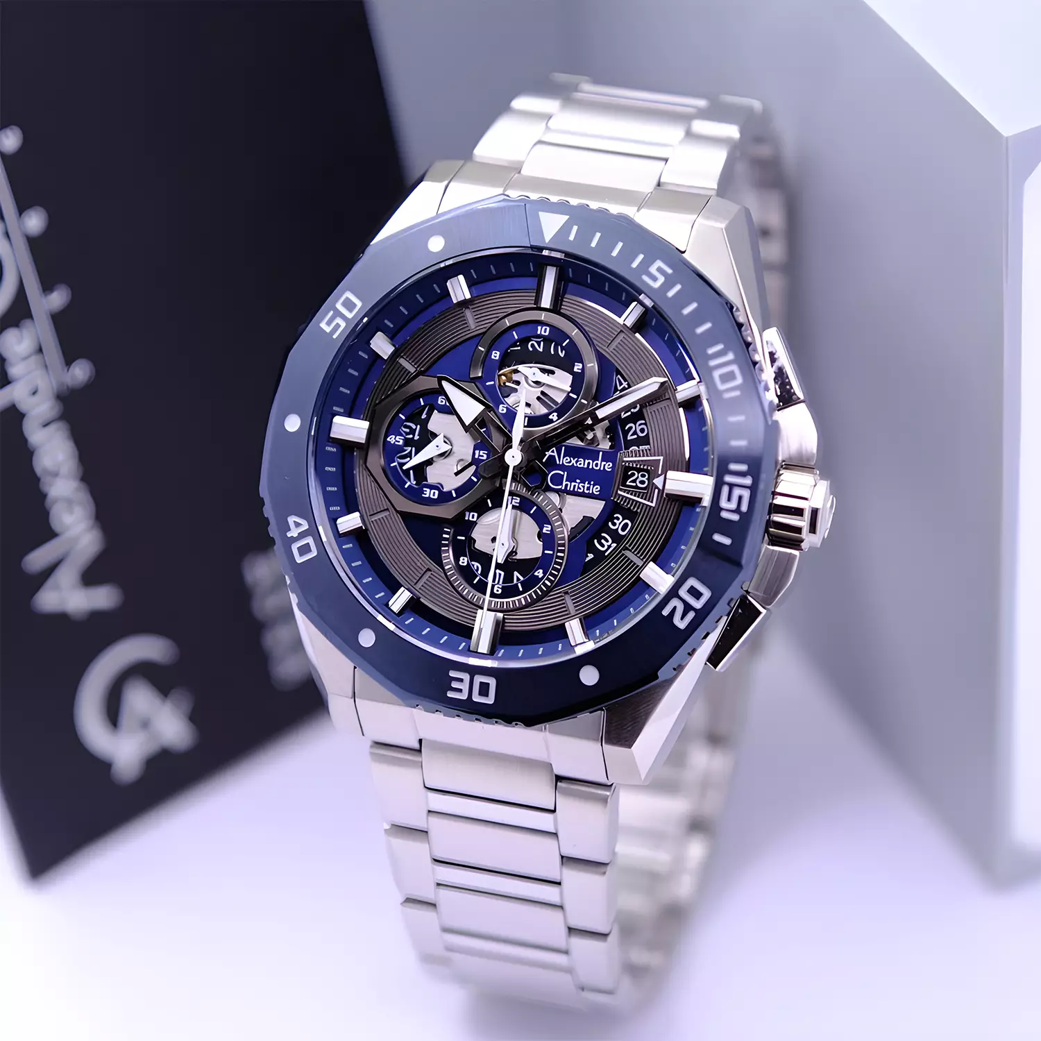 Jual Alexandre Christie Alexandre Christie Chronograph - Jam Tangan ...