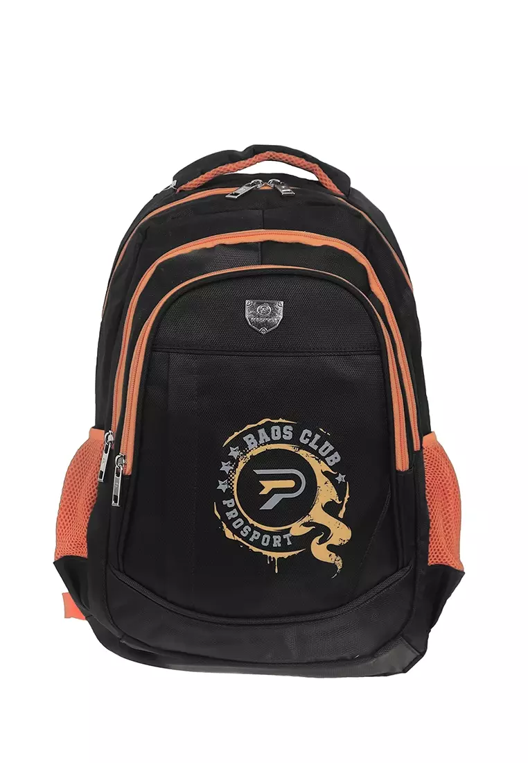 Jual Prosport Backpack Prosport 2870-21 Black Orange Original 2025 ...
