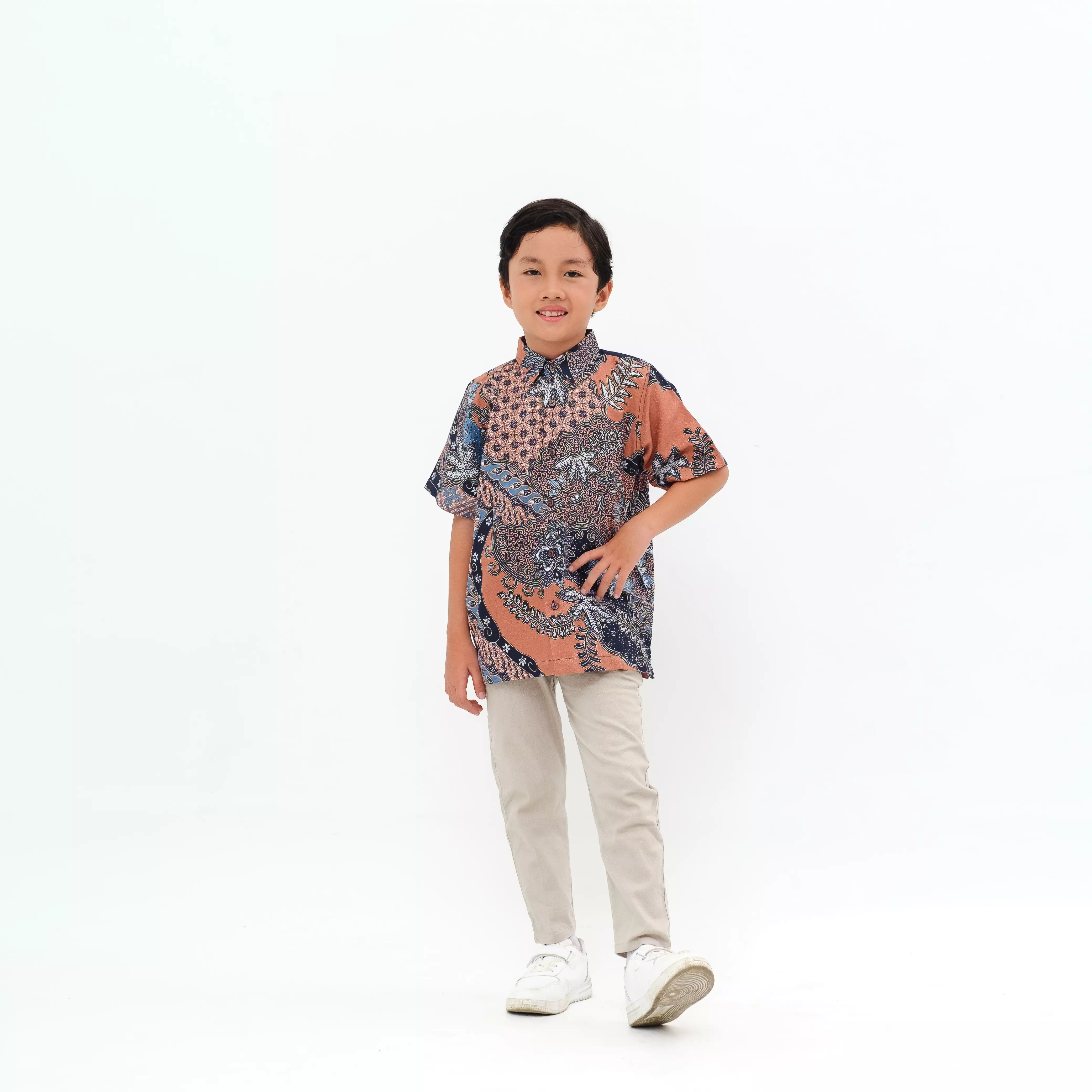 Jual Jayashree Batik Exclusive Kids Asya Kemeja Batik Anak Lengan ...