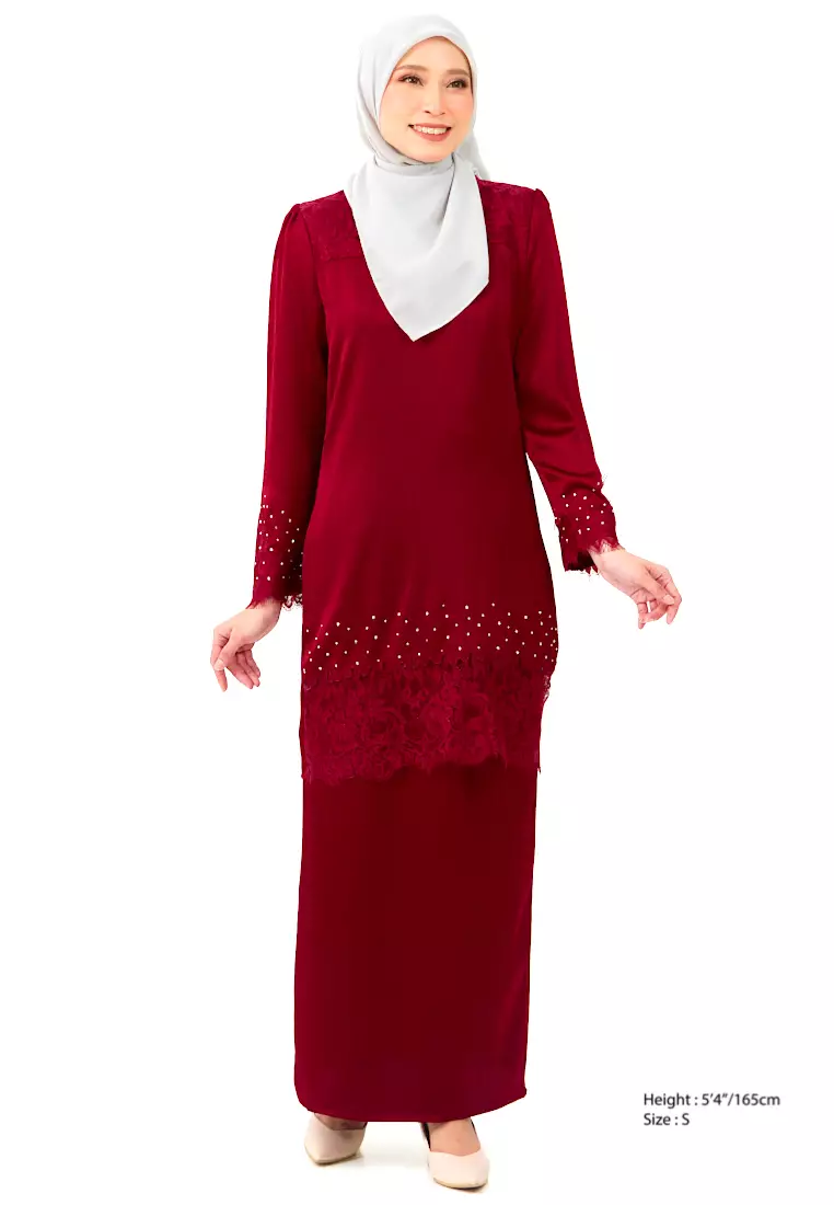Buy Gene Martino GM - De' Bunga Raya Series Sri Kuntum Kurung Modern ...
