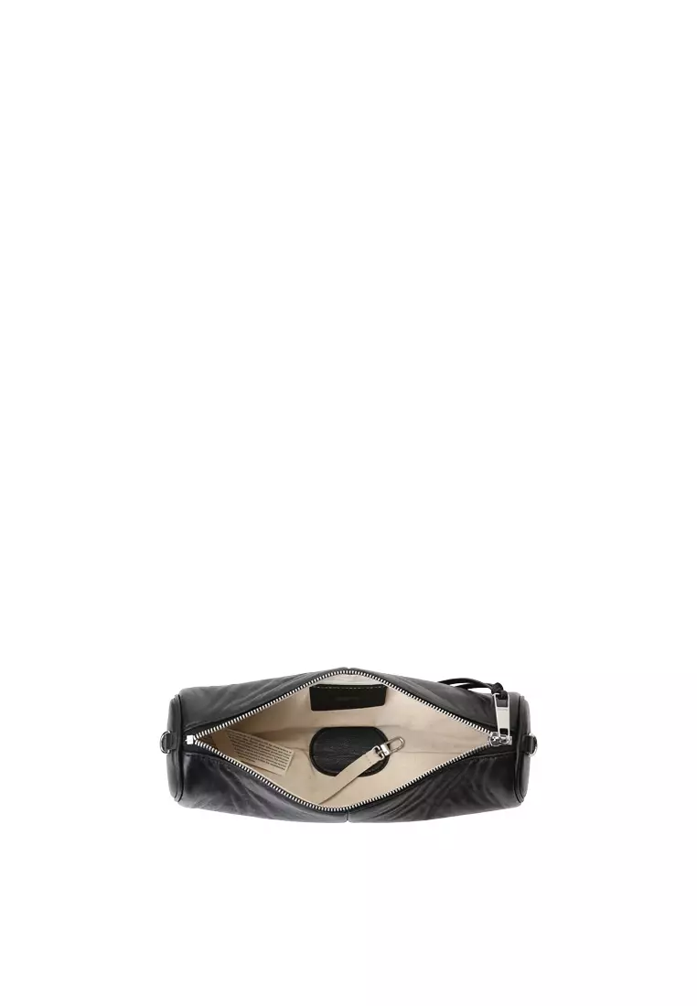 Buy RABEANCO Croissant Barrel Crossbody Clutch Bag - Black 2026 Online ...