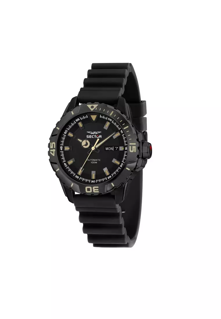 Buy Sector Sector Legend 43mm Men's Automatic Black Watch R3221135005 ...