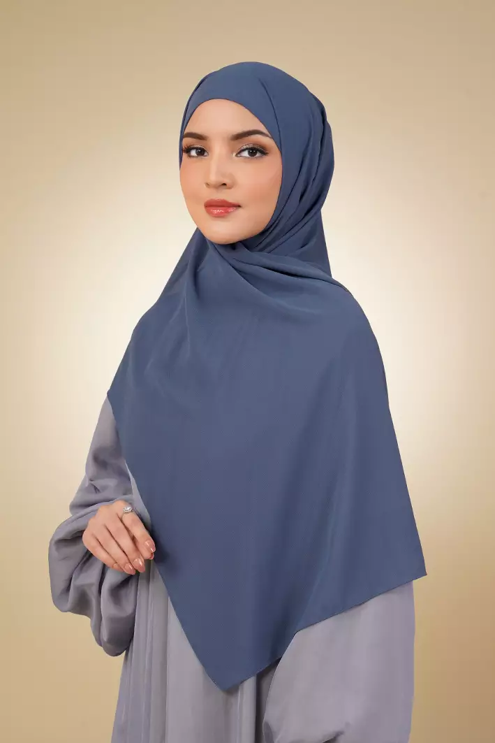 Jual ZYTADELIA ZYTADELIA Myra Pashmina - Denim Original 2024 | ZALORA Indonesia
