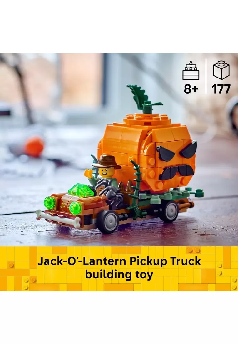 Buy LEGO® LEL Seasons and Occasions 40822 Jack-O'-Lantern Pickup Truck ...