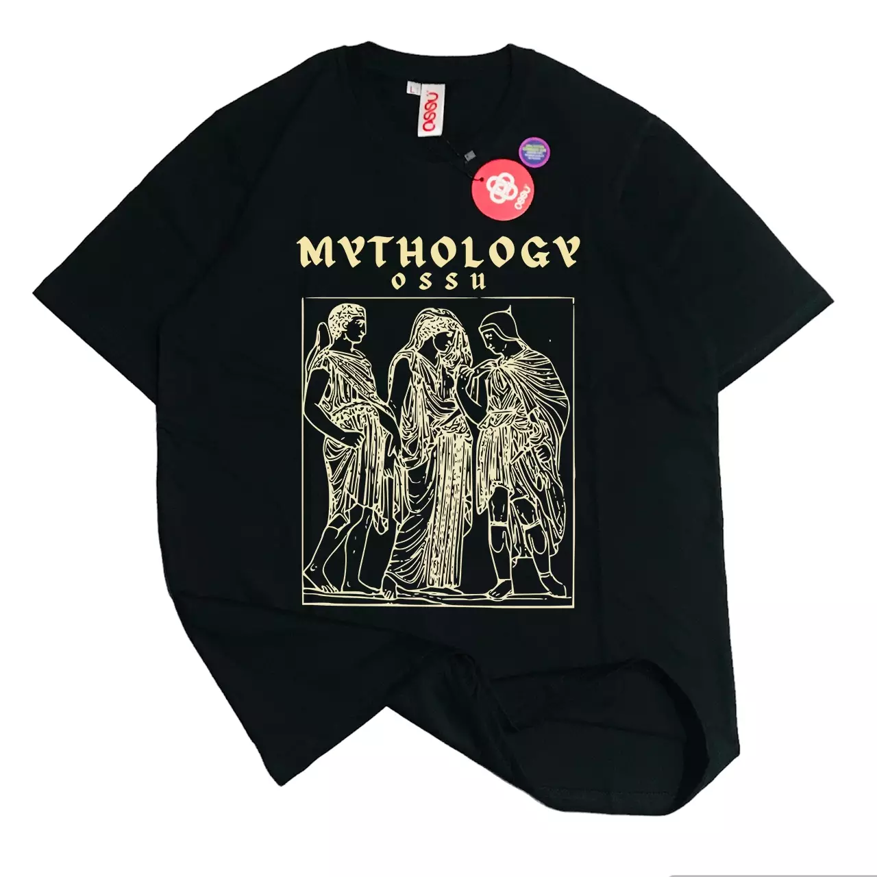 Jual Ossu Ossu Mythology Black Tshirt Original 2024 | ZALORA Indonesia