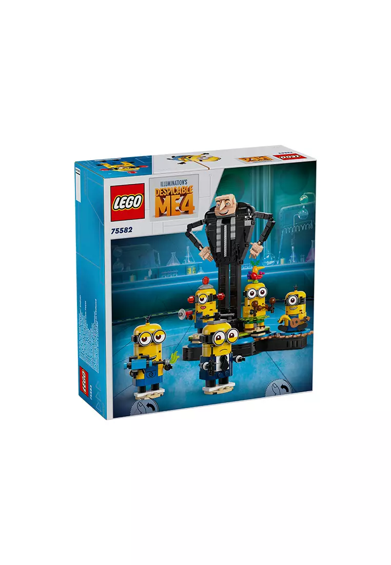 Buy LEGO® Despicable Me 4 75582 Brick-Built Gru and Minions, Age 9 ...