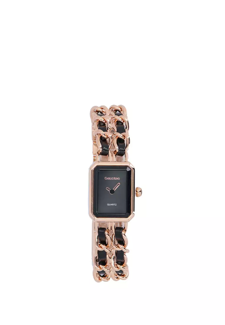 Buy Carlo Rino Copper Amélie Timepiece Online | ZALORA Malaysia