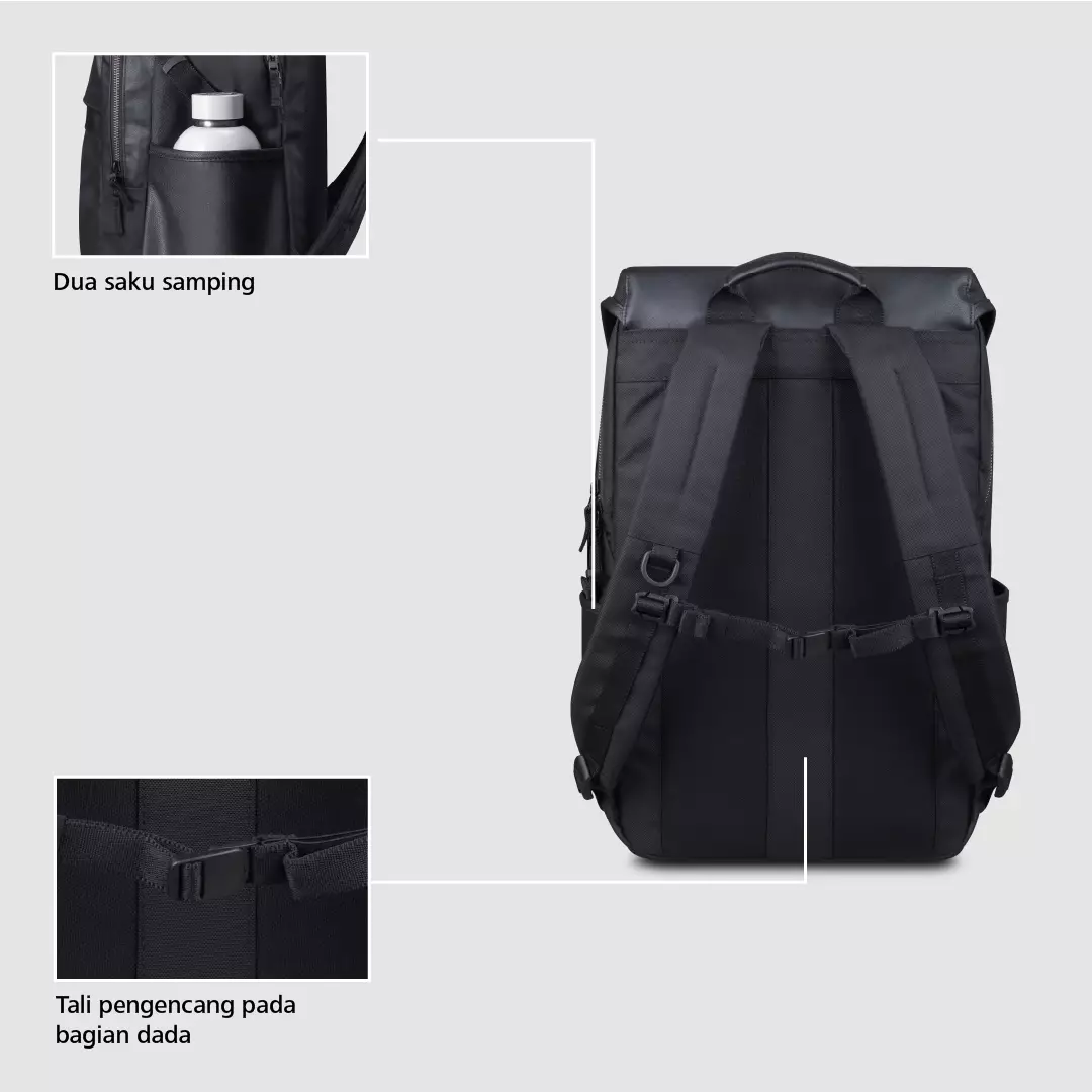 Jual Bodypack Weston 1.0 Laptop Backpack 14 Inch Tas Ransel Kerja ...