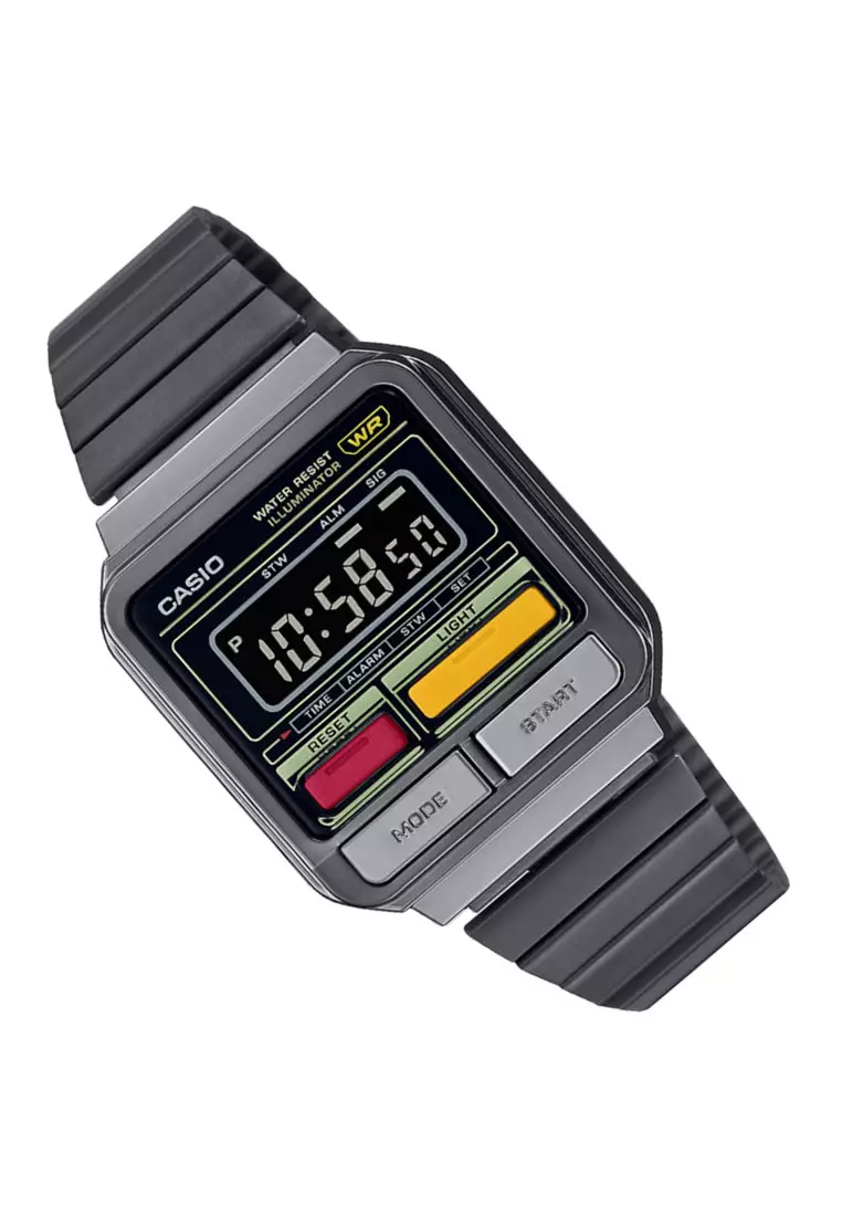 Buy Casio Digital Watch A120WEGG-1B 2025 Online | ZALORA Philippines