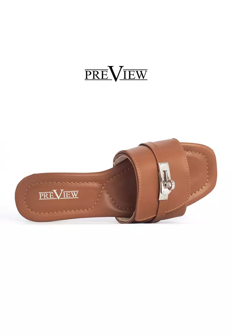Buy Preview Preview Gabriela Flat Sandal for Women 2024 Online | ZALORA ...