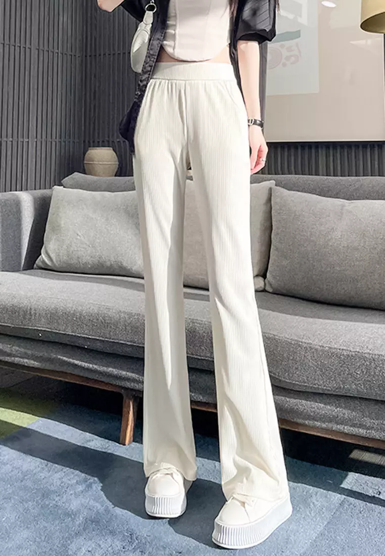 Buy Twenty Eight Shoes Vansa Thin High Waist Wide Leg Pants Vcw P2305
