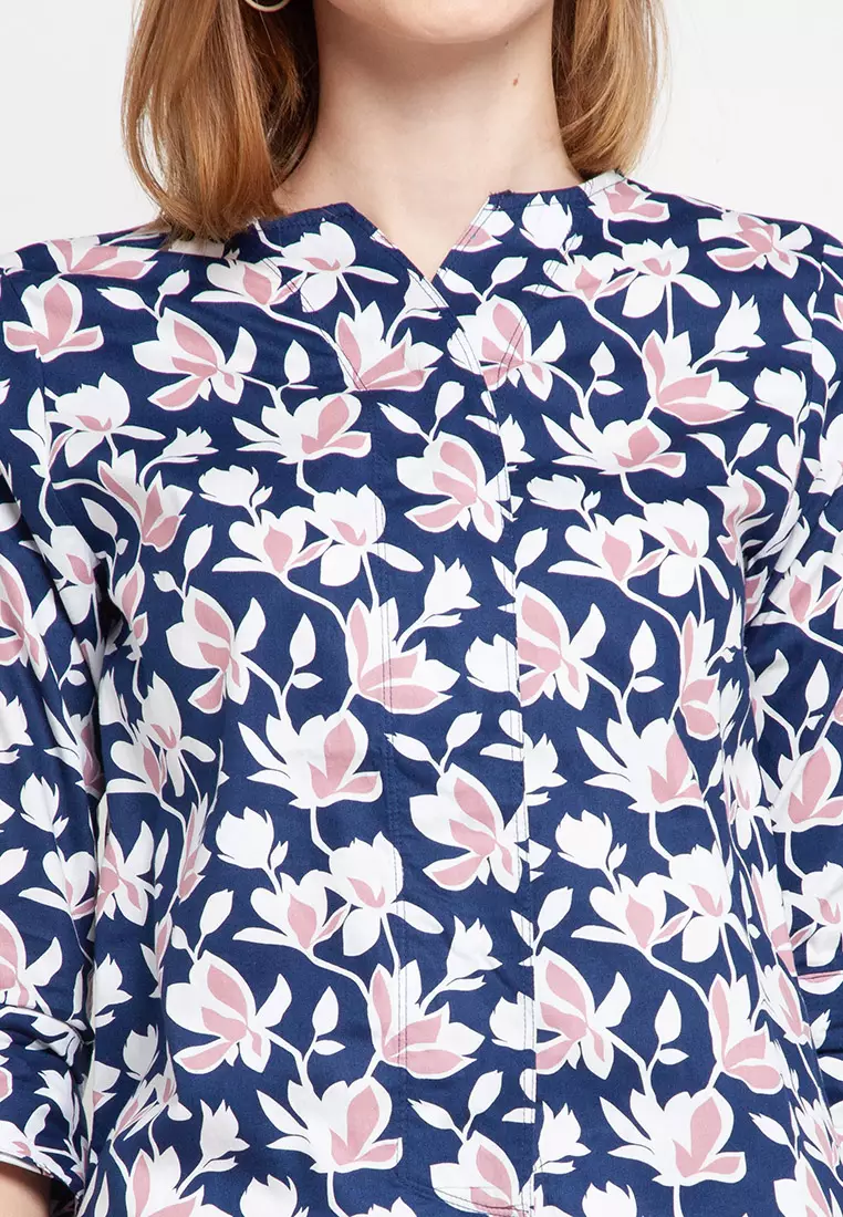 Jual Point One SHERINA Floral Blouse Original 2025 | ZALORA Indonesia