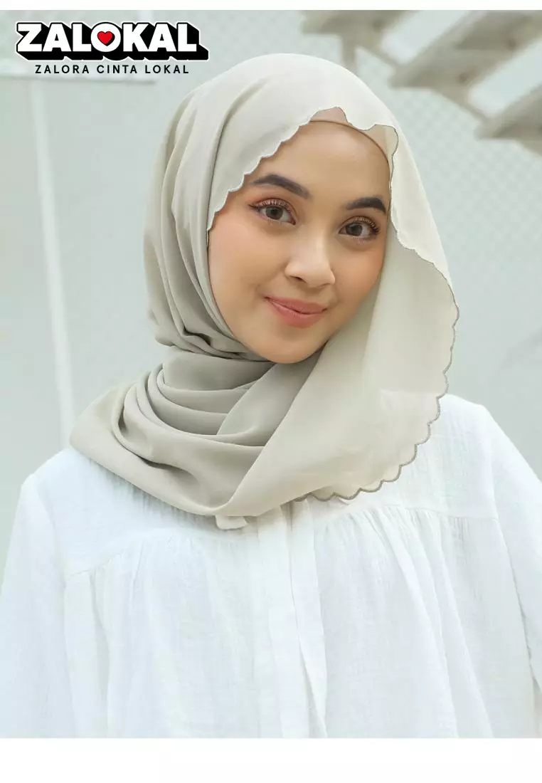 Jual Lozy Hijab Dyna Classic Shawl Matcha Original 2024 | ZALORA Indonesia